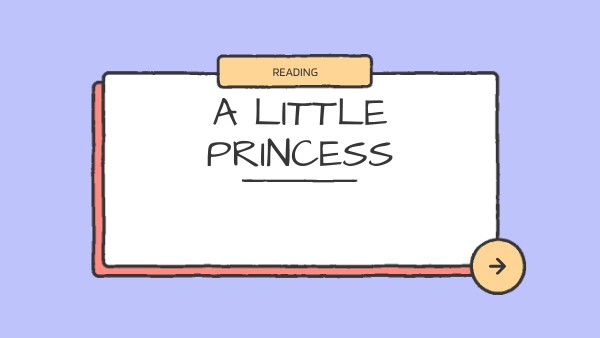A LITTLE PRINCESS BOOK