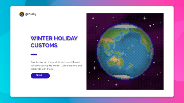 Winter Holiday Celebrations | Genially