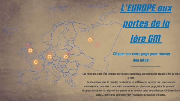 Copie - les causes de la 1ère GM | Genially