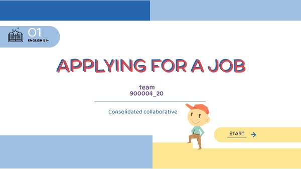 APPLYING FOR A JOB | Genially