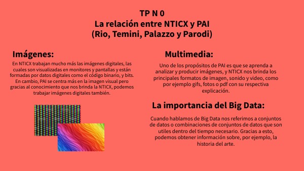 LA RELACIÓN ENTRE NTICX Y PAI | Genially