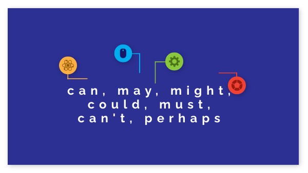can, may, might | Genially