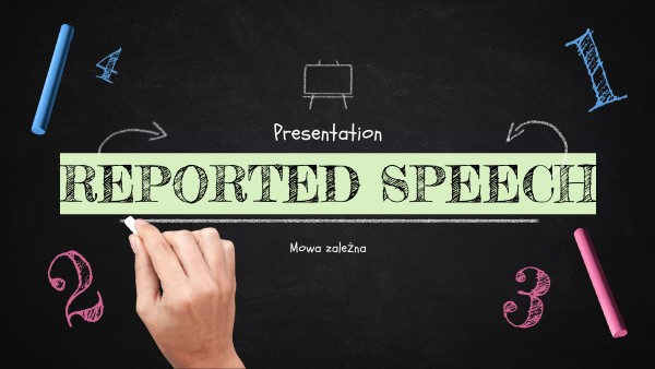 reported speech PRESENTATION | Genially
