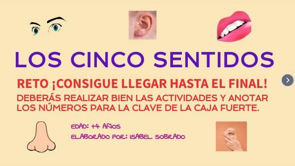 RETO: JUEGO DE LOS CINCO SENTIDOS | Genially