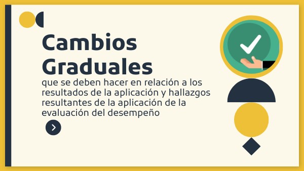 CAMBIOS GRADUALES | Genially