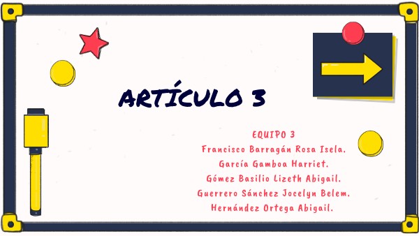 ARTÍCULO 3 | Genially