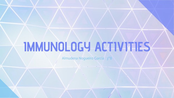 Immunology system | Genially