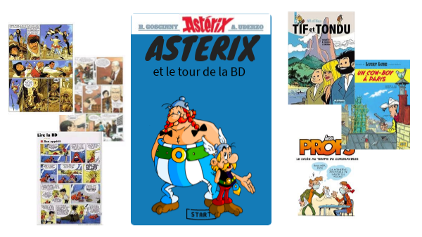 Astérix & le tour de la BD | Genially