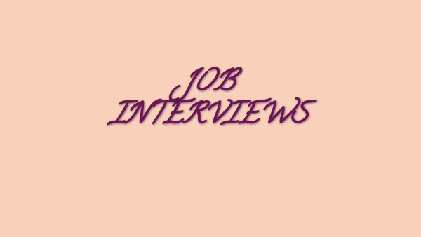 Job interview questions | Genially