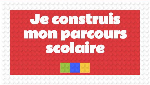 mon parcours scolaire 2ème