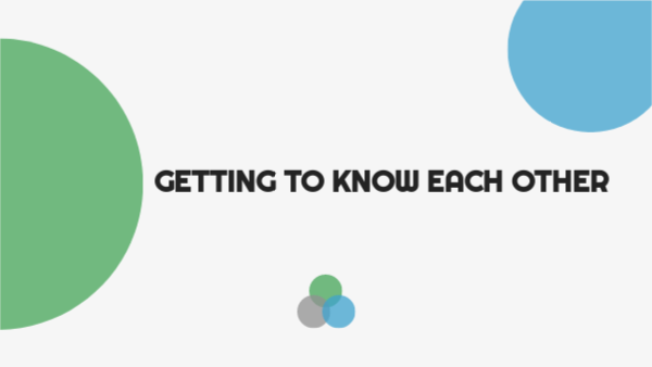 Getting to know each other | Genially