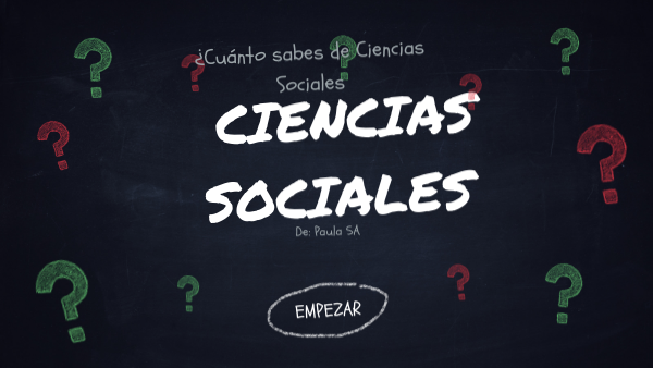 Genially de Ciencias Sociales