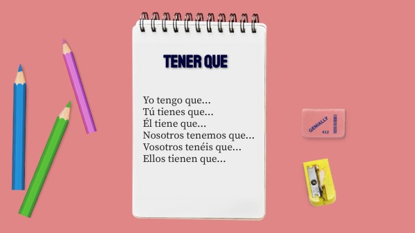 Tener que...
