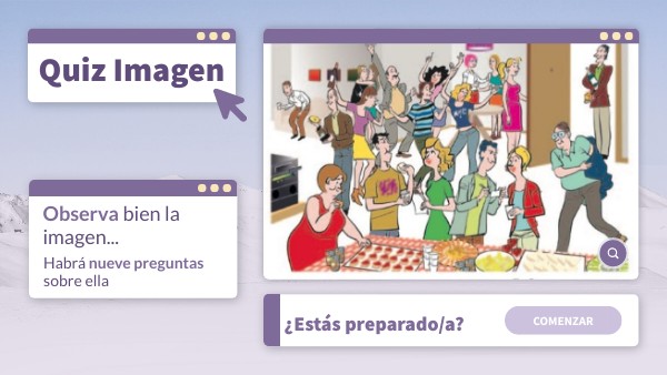 QUIZ IMAGEN gerundio | Genially