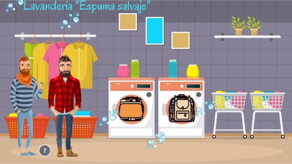 lavandería "Espuma salvaje"