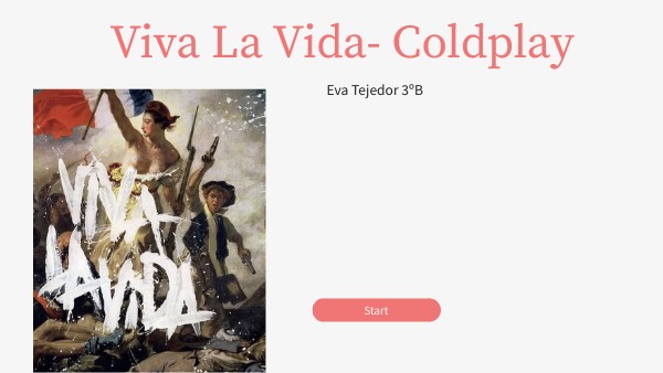 Viva la vida- Coldplay | Genially