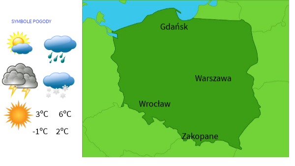mapa pogody