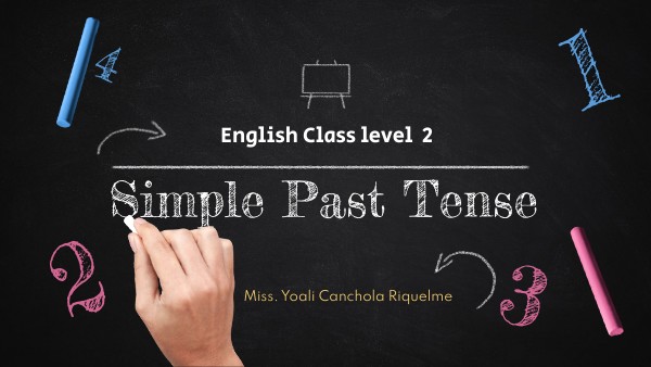 Simple Past Tense presentation
