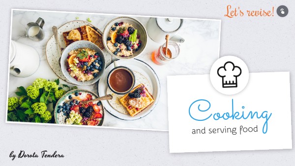 COOKING vocabulary | Genially