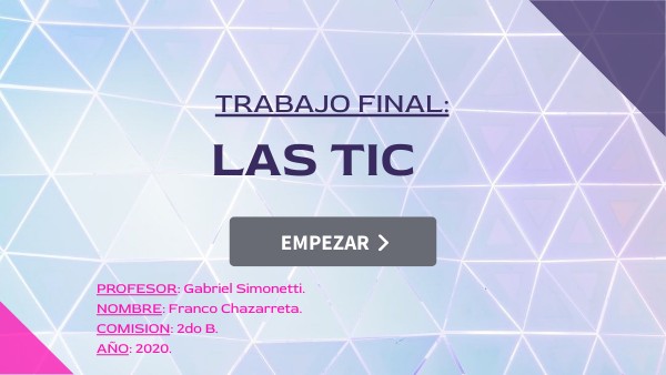 Porfolio TIC | Genially