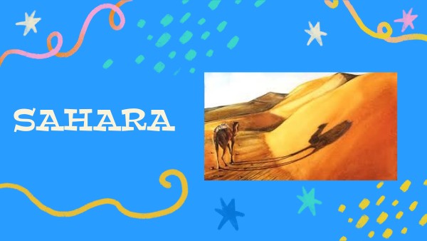 PRESENTACIÓN SAHARA COLE | Genially