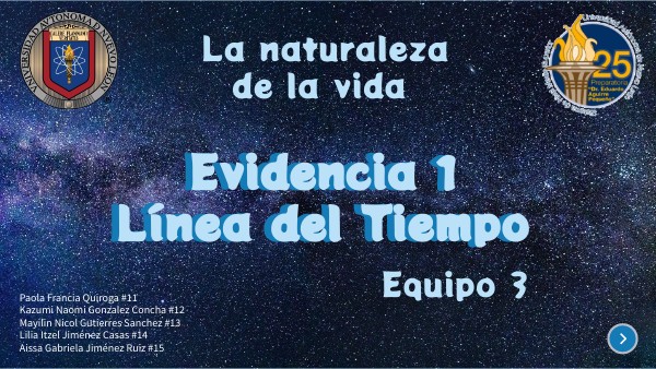 Linea del Tiempo Evidencia 1