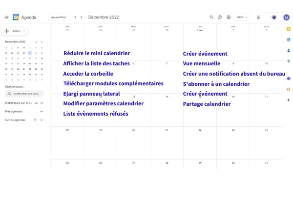 Calendar Quiz - French