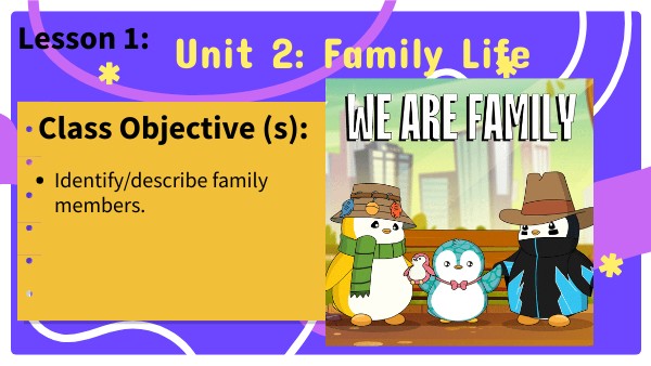 Unit 2: Family Life (5° Básico)