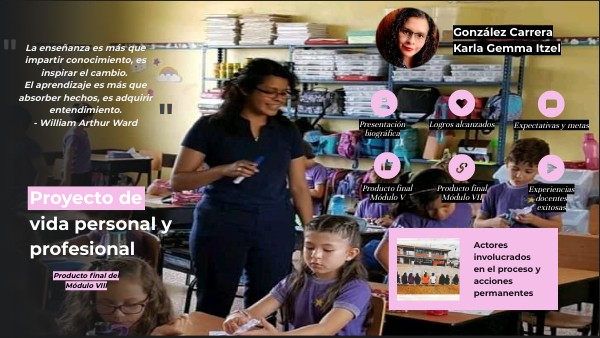 Producto final - Módulo VIII Tutoría | Genially