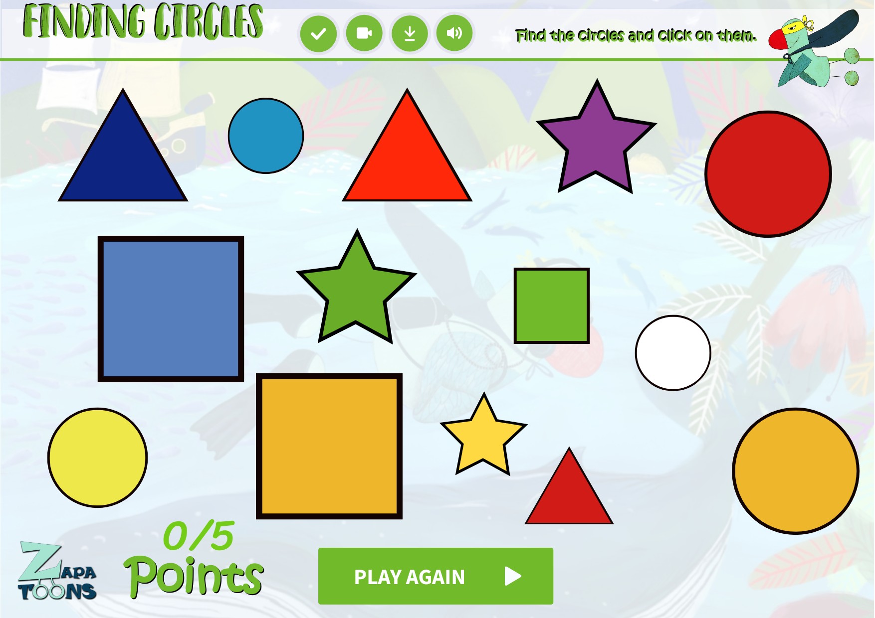 Finding circles | Genially