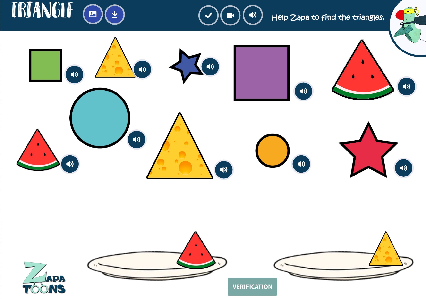 Interactive - Triangle discrimination | Genially