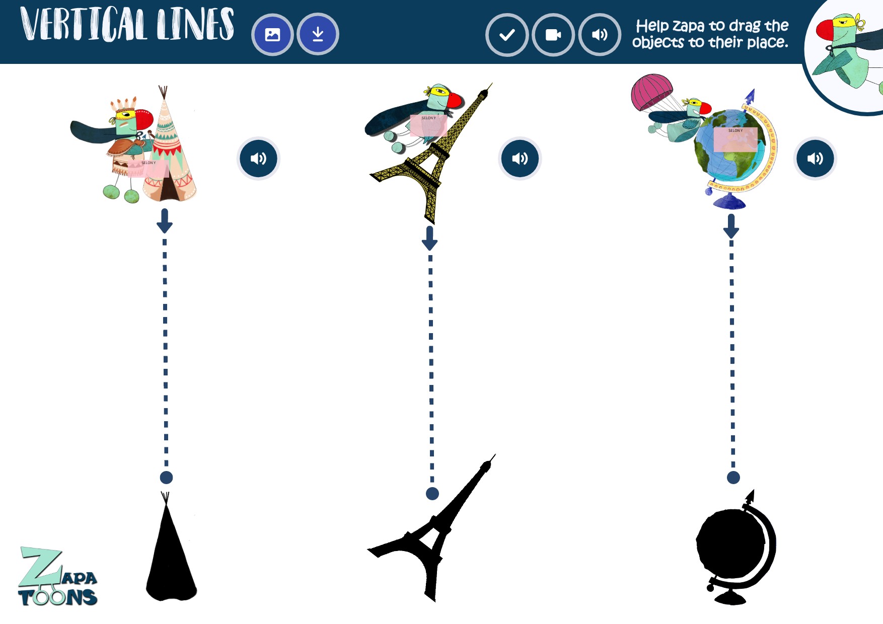 Vertical lines | Genially