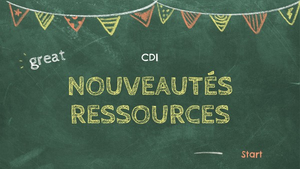 nouveautés documentaires | Genially
