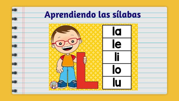 Aprendiendo las sílabas