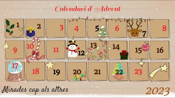 - CALENDARI ADVENT CICLE SUPERIOR | Genially