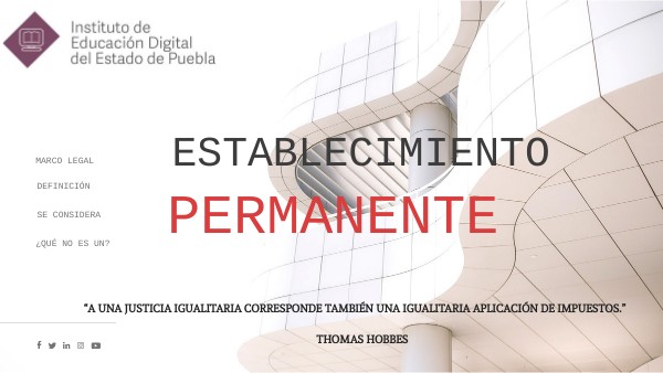 ESTABLECIMIENTO PERMANENTE | Genially