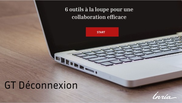 GT Déconnexion | Genially