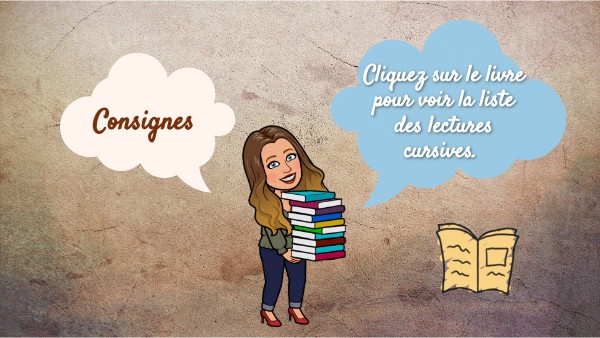 Ulysse - Liste lecture cursive 6ème | Genially