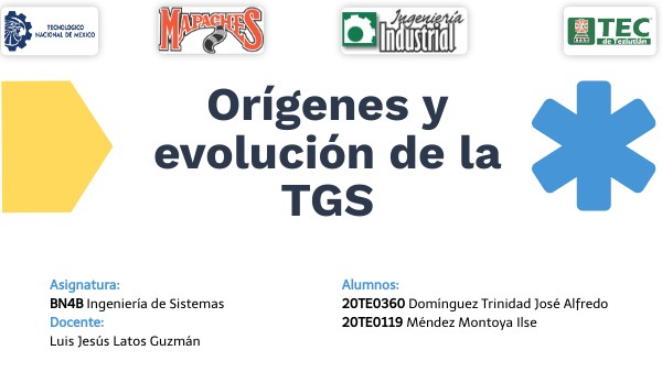 Linea del tiempo - Orígenes y evolución de la TGS | Genially
