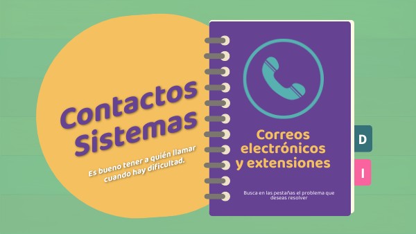 Contactos Sistemas | Genially