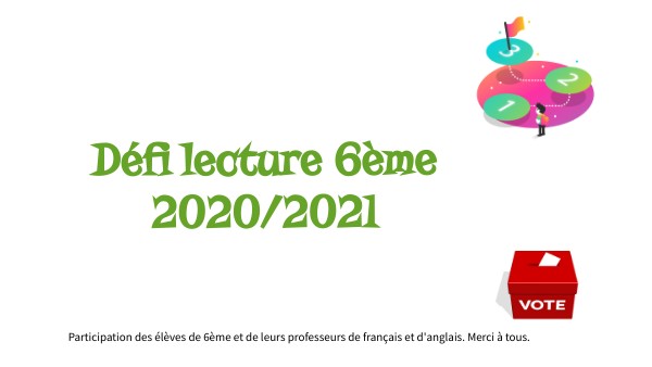 Défi lecture | Genially