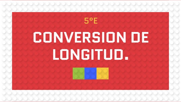 Conversión de longitud