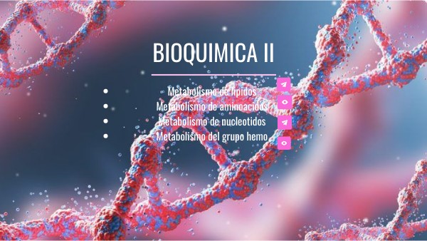 BIOQUIMICA II