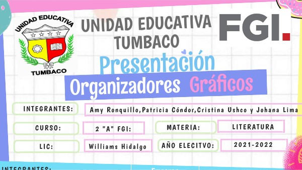 PRESENTACIÓN ORGANIZADORES GRÁFICOS
