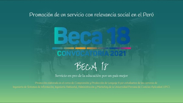 Beca 18 | Genially