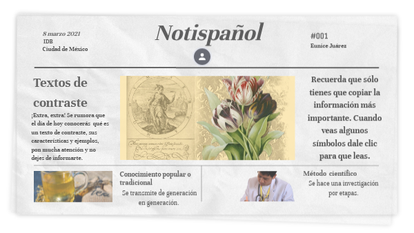 Textos de contraste
