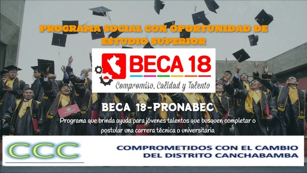 PRESENTACIÓN BECA 18