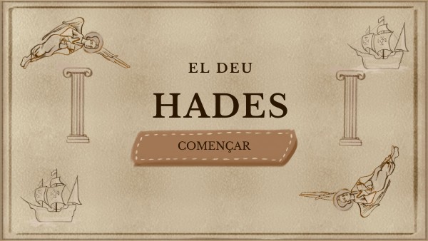 Hades deu de l'inframon | Genially