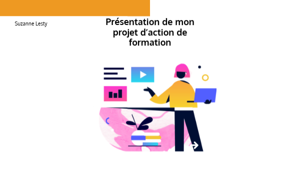 Presentation de mon projet de formation | Genially