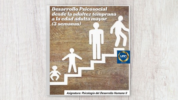 Desarrollo Psicosocial desde la adultez temprana a la edad adulta